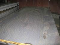 China Galvanized / Galvalume ASTM A36, Q235B, Q345B Hot Rolled Checkered Steel Plate / Coils for sale