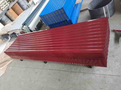 China Color Coated Corrugated Metal Siding Panels for Roofing and Wall Cladding for sale