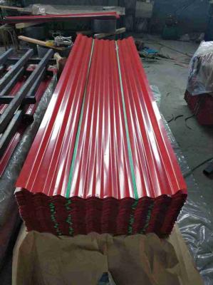 China High Hardness Color Coated Galvalume Corrugated Steel Roofing Sheets for Durable Roof and Wall Panels for sale