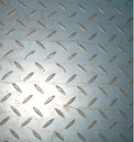 China Galvanized / Galvalume ASTM A36, Q235B, Q345B Hot Rolled Checkered Steel Plate / Coils for sale