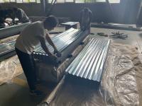 China G550 Corrugated Galvanized Roofing Sheet with 40–275g/m² Zinc Coating and 1050mm Effective Width for Roof and Wall Systems for sale