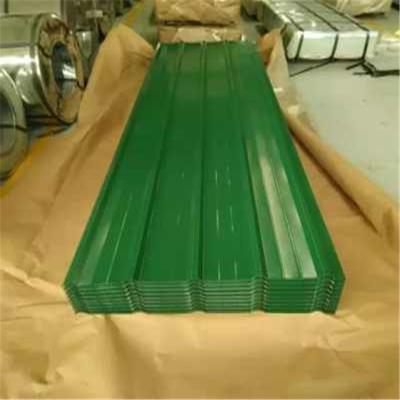 China Lightweight Color Coated Corrugated Sheet Metal Panels for Roofing and Wall Cladding for sale
