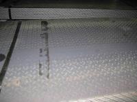 China Q195, SS490, Astm A786 Checkered Plate 1200mm - 1800mm Width Steel Checkered Plate for sale