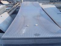 China Custom Cut 914 - 1500mm GB, Q235, Q345, DIN1623 3mm Steel Checker Plate for sale