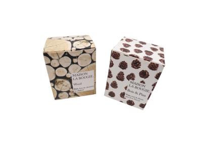 China Luxury Candle Gift Paper Packaging Box Printed Custom Elegant Design for sale