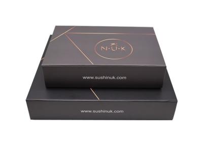 China Custom Logo Matte Lamination Magnet Paper Sushi Box 9.84x9.84x1.77 Inch with 1200gsm Greyboard for Take Away Food Packaging for sale
