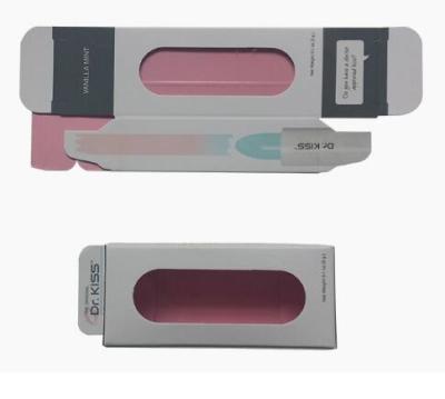 China Eco-Friendly Custom Skin Care Packaging Box with Clear PVC Window - C1S Paper, 600-1600g Cardboard Options for sale