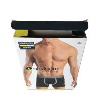 China Custom White Cardboard Underwear Packaging Box with Glossy Lamination - Reverse Tuck End Design, 1000 Box Minimum Order, 10-Day Production for sale