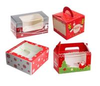 China Collapsible Christmas Gift Boxes with Offset Printing - Custom Sizes 80-550 GSM, Eco-Friendly Packaging for sale