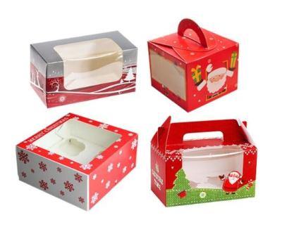 China Collapsible Christmas Gift Boxes with Offset Printing - Custom Sizes 80-550 GSM, Eco-Friendly Packaging for sale