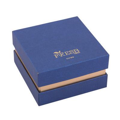 China Custom Perfume Tie Cosmetic Box Packaging Gold Stamping UV Printing Pantone Color 1000pcs MOQ for sale