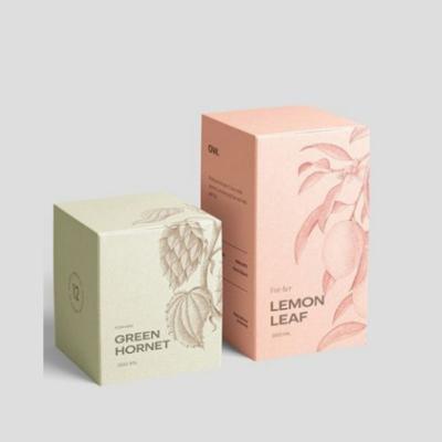China Custom Printed Luxury Cosmetic Paper Box Eco-Friendly Recycled 1000pcs MOQ for sale