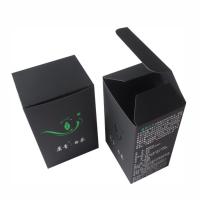 China Recyclable Tea Packaging Box 11.8×7.9×4 Inches with Silver Stamping and Custom Paper Options 300g-400g for sale