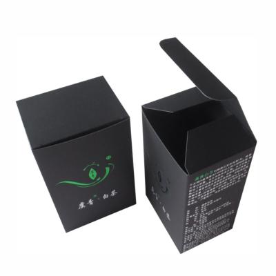 China Recyclable Tea Packaging Box 11.8×7.9×4 Inches with Silver Stamping and Custom Paper Options 300g-400g for sale