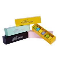 China Food Grade Macaron Packaging Boxes - Corrugated Paper Archaize Style 210-400 GSM with Custom Printing | 500pcs MOQ for sale