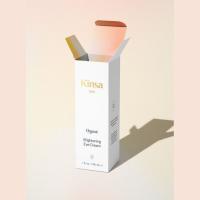 China Custom Cosmetic Serum Perfume Small Box Packaging Coated Paper Gift Box 1000pcs MOQ for sale
