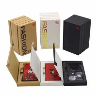 China Custom Design iPhone Case Paper Packaging Box 300gsm Kraft Paper Materials for sale