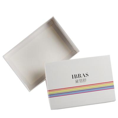China Folding Art Paper Lid Tray Packaging Box for Underwear - Custom Printed with 3500+ Design Options and Eco-Friendly Materials for sale