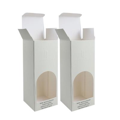 China Cosmetic Packaging Paper Boxes Window Lip gloss Lipstick Personalized Custom Logo High Quality for sale