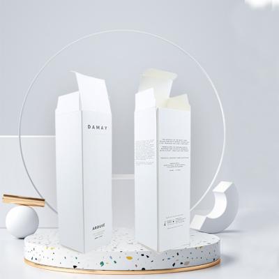 China Custom Cosmetic Boxes Glossy Lamination UV Coating Eco Friendly Packaging 1000 Pieces MOQ for sale