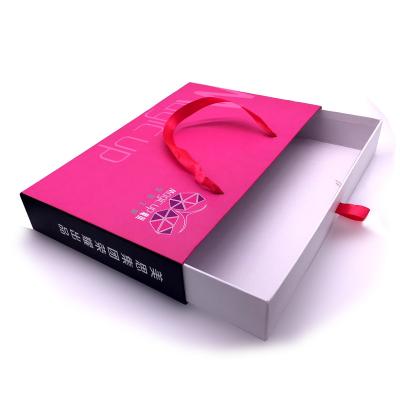 China Drawer Style Underwear Packaging Box with Pantone Colors - 600-1200gsm Grey Board & Custom Lamination Options for sale