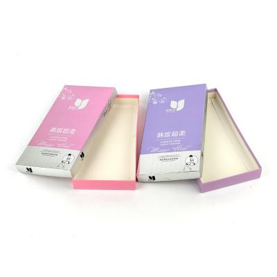 China Gold Stamping Underwear Packaging Box with Gloss Lamination for Bra & Socks - Custom Sizes 50-10,000pcs MOQ for sale