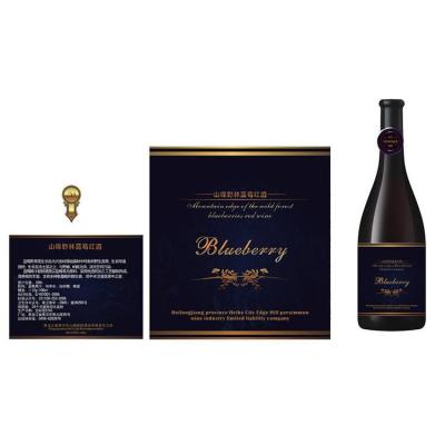 China Custom 10×12cm Full Color Self-Adhesive Wine Labels with Gloss Lamination - 10,000pcs MOQ for sale