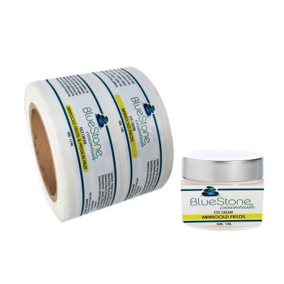 China Custom Cosmetic Bottle Self-Adhesive PVC Sticker Labels - Biodegradable Material, 500pcs MOQ, 5-10 Day Production for sale