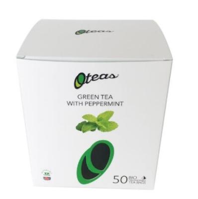 China Custom Foldable Tea Packaging Box with CMYK 4-Color Printing - Auto Lock Bottom Design, 5000 MOQ for sale