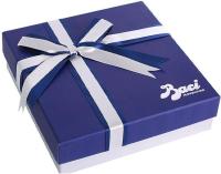 China Custom Pantone Color Chocolate Packaging Box with Ribbon Bow - 600g-1600g Cardboard - 1000pcs MOQ for sale