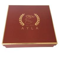China Custom Folding Shirt Packaging Box - 1 Color Printing, 600-1600g Cardboard, MOQ 1000pcs for sale
