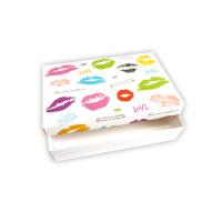 China Art Paper Girl Underwear Packaging Box Biodegradable Colored Kraft Boxes for sale