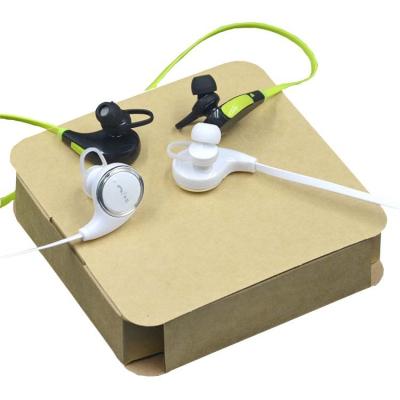 China Kraft Paper Cell Phone Accessories Packaging - Biodegradable 100g & 120g Materials with Custom Sizes for sale