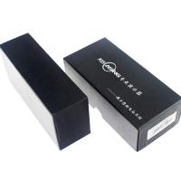 China Custom Laser Pointer Presenter Gift Boxes Glossy Black 350gsm Art Paper Packaging for sale