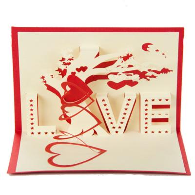 China Custom Eco-Friendly Valentine's Day Cards - 1000pcs MOQ with 7-10 Day Production | Recycled Paper Printing for sale