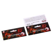 China Halloween Themed Printable Cards with Lamination Finishing - 1,000pcs MOQ, 20-30 Day Production for sale