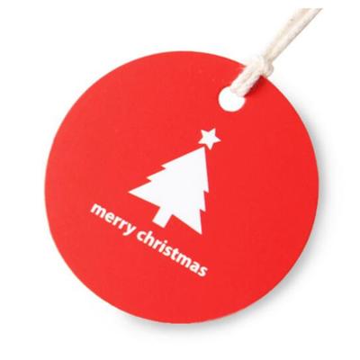 China Recycled Kraft Paper Hang Tags Custom Price Tags with String 1000pcs for sale