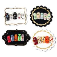 China FSC BSCI Specialty Paper Display Card for Nail Cosmetology Products Custom Size 1000pcs MOQ for sale