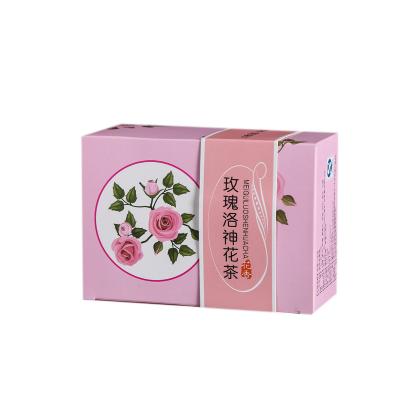 China Custom White Cardboard Tea Packaging Box 128-400gsm with PMS Color Printing and Eco-Friendly Materials for sale