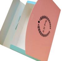 China Custom Food Christmas Packaging Boxes - White Card Paper with Ribbon, 190-250gsm Material, $0.25-$2.50 per Piece for sale
