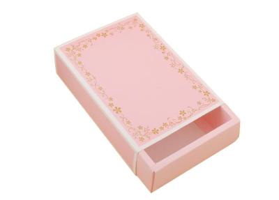 China CMYK 4C Drawer Box Packaging - Custom Art Paper Boxes 190-250gsm for Chocolate & Cookies from $0.25/pc for sale