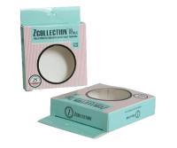 China Custom Lightweight Panties Gift Box with Glossy Lamination - 5-Panel Hanger Design & Clear PVC Window for sale