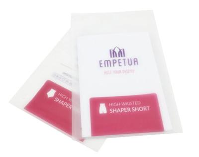 China Custom Underwear Poly Bag Packaging with 1-8 Color Silk Screen Printing and Zip Lock Closure - ISO9001 & FDA Certified for sale