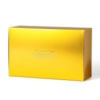 China Custom Hot Gold Foil Paper Packaging Box 1000 Pieces Durable Sturdy Food Grade for sale
