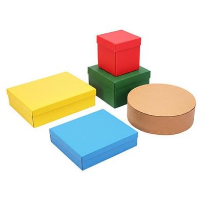 China Custom Cardboard Paper Packaging Box with CMYK Pantone Printing Rectangle Square Circle Shapes for Retail for sale