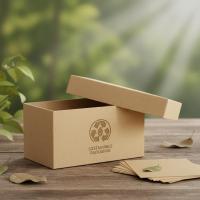 China Biodegradable Paper Packaging Box 500ml 1000ml Custom Logo Printing Eco-Friendly Flower Box for sale