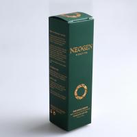 China Gold‑Foil Embellished Texture Paper Boxes for Cosmetic Product Packaging for sale