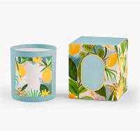 China Custom Design Logo Rigid Cardboard Luxury Gift Candle Box Packaging Box for sale