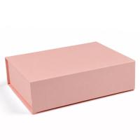 China Rigid Cardboard Book Shape Foldable Magnetic Box Packaging with Ribbon for Luxury Gift Products for sale