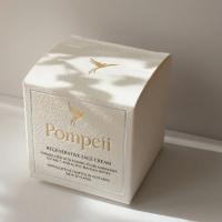 China White Art‑Paper Cosmetic Boxes with Hot‑Stamped Gold Foil & UV Coating for sale